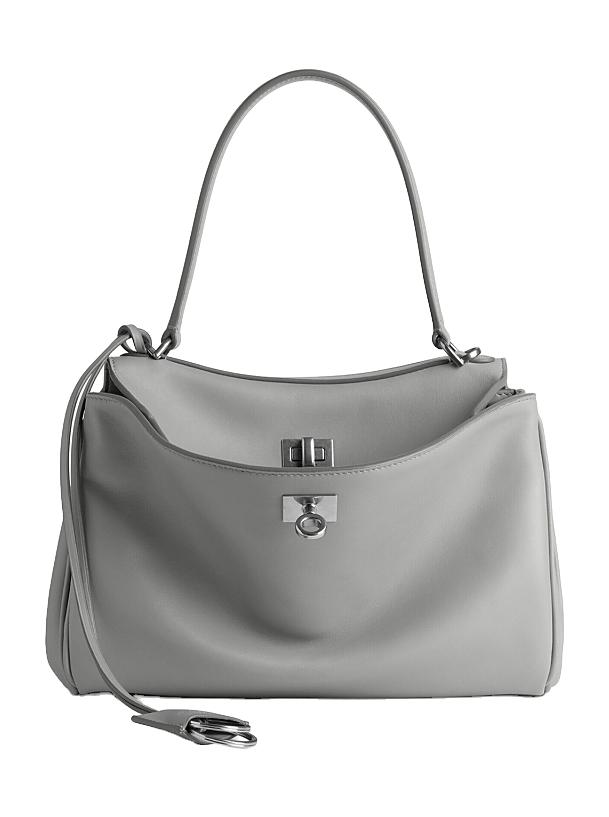 BALENCIAGA Balenciaga Mini Grained Calfskin Motocross Neo Classic City Satchel